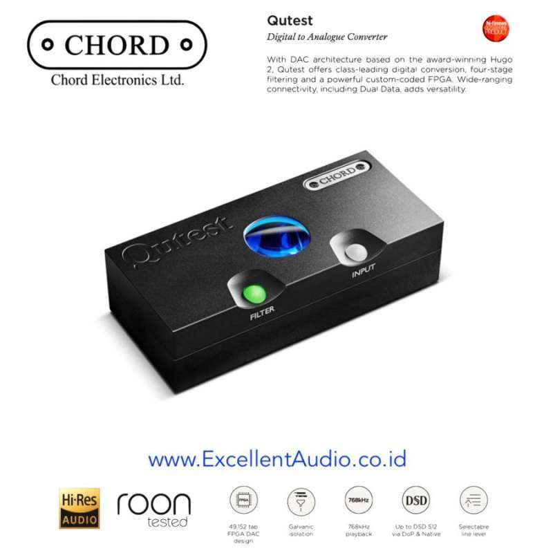 Jual Chord Electronics Qutest Dac Digital Analog Converter Di Seller ...