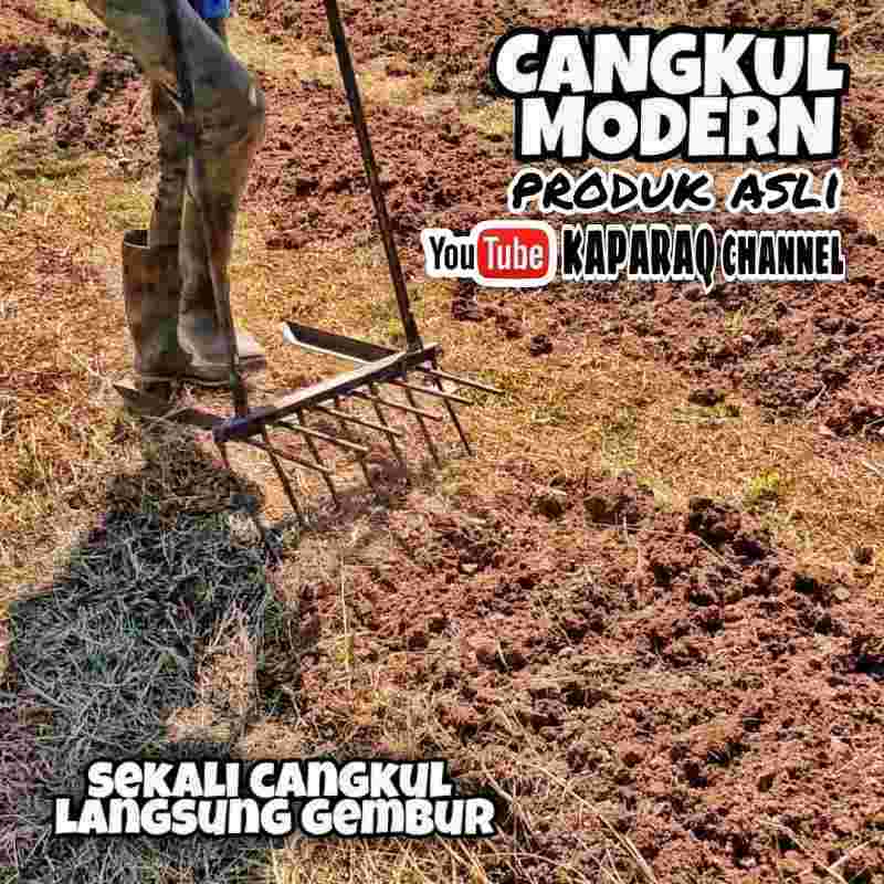 Jual cangkul modern/cangkul garpu/alat penggembur tanah di Seller ...