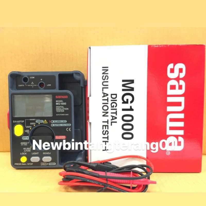 Promo Digital insulation testers Sanwa MG1000 Diskon 2% di Seller ...