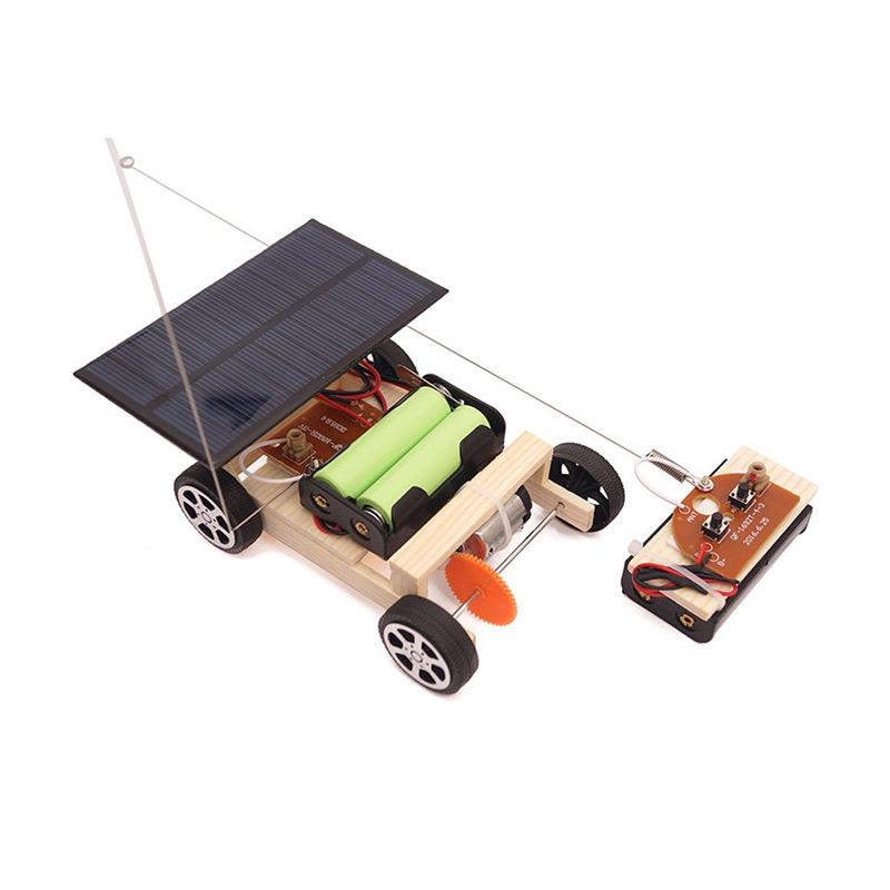 Jual H-IKEA DIY Stem Building Kit Wooden Solar And Wireless Remote ...
