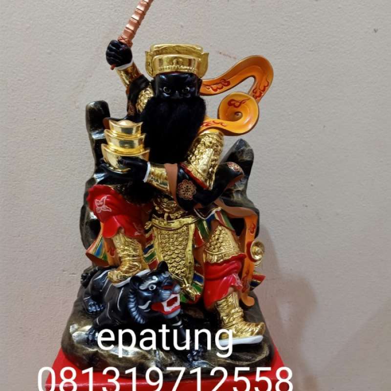 Promo patung dewa rupang dewa han tan kong tio guan suei fiber pijak 12 ...