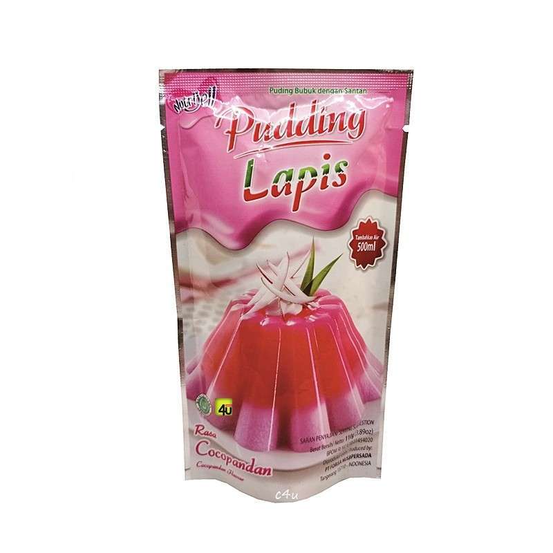 Jual NUTRIJELL PUDDING CHOCO PANDAN SUSU RASA MELON SANTAN LAPIS VARIAN ...