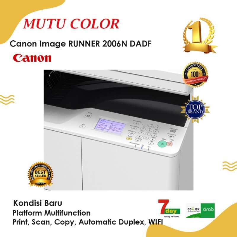 Jual Canon Imagerunner 2006n Dadf Print, Scan, Copy, Automatic Duplex ...