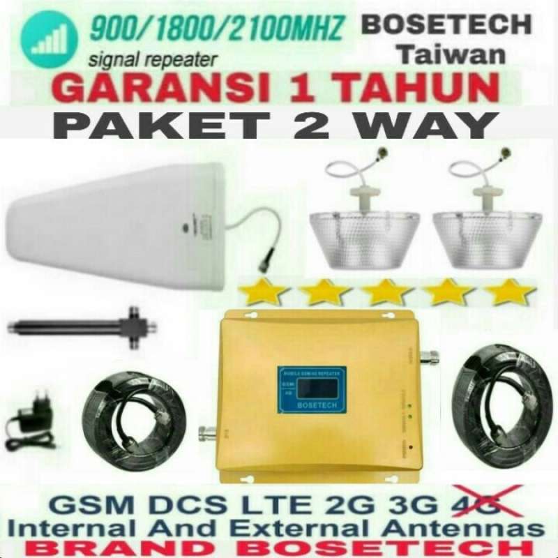 Jual Penguat Sinyal Signal Hp 2 Way, Repeater Gsm 2G 3G BOSETECH BT-923HQ di Seller Silvanna ...