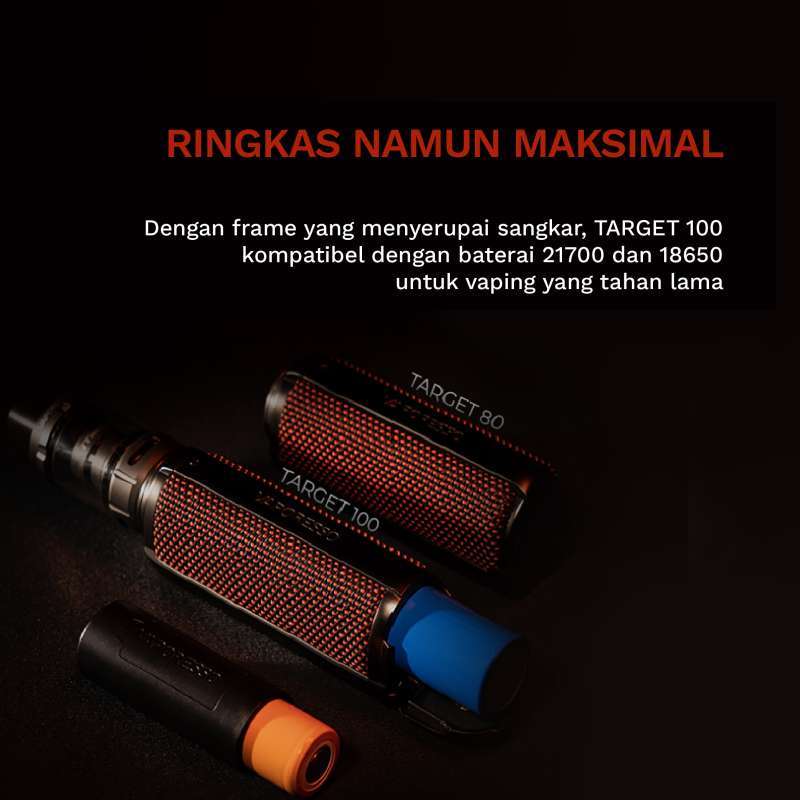 Jual Vaporesso Target 100 Mod Kit With 5ml Itank Atomizer 100% Original ...