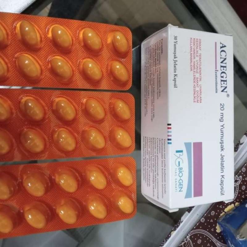 Promo Dijual Acnegen 20mg Obat Jerawat Ampuh Ready Ya Kak Diskon 23% Di ...