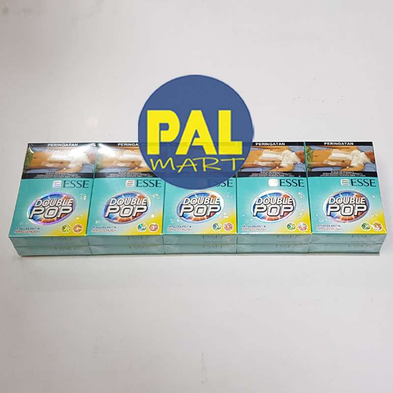 Jual Esse Double Pop 16 Rokok [ 1 Slop / 10 Bungkus @ 16 Batang] Di Seller Pal Mart - Gelora ...