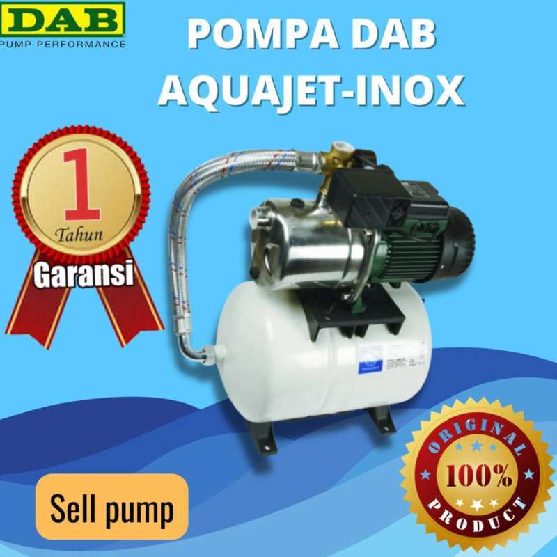 Jual Pompa Sumur Dangkal DAB Automatis/Boster AQUAJET 132 M-G di Seller Sell Pump Indonesia ...