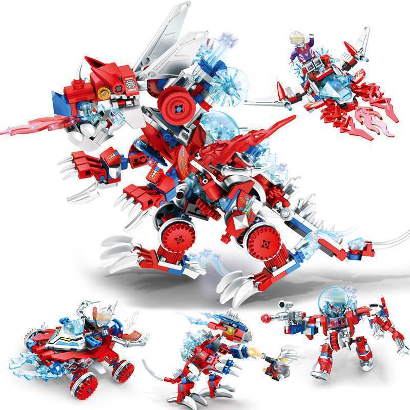 Jual Glo - Heima Building Blocks Mainan Rakit Robot Ultraman Model Acak ...