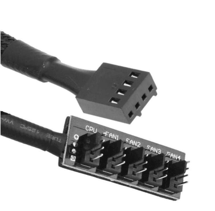 Jual Pusatdivx Kabel Fan Hub Pwm 4pin 5x Splitter Cooling Adapter Case ...
