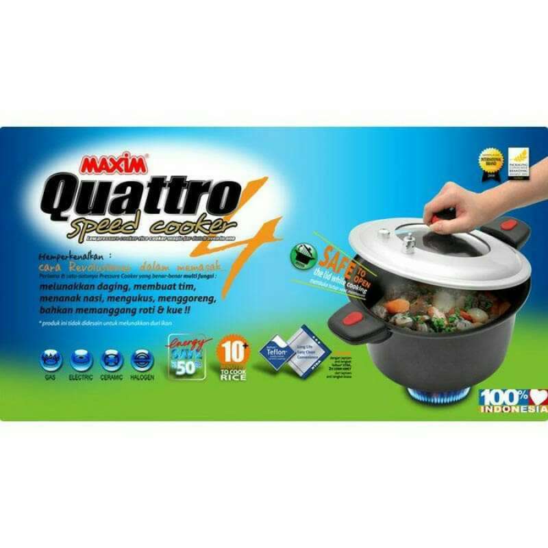Jual MAXIM Quattro Pressure Cooker 24cm QUAT24PC di Seller MMT Garko ...