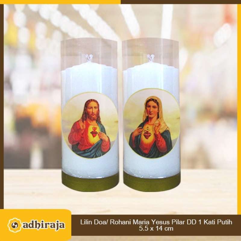 Promo Lilin Ibadah Doa Rohani Yesus Maria Putih Pilar katian Tinggi ...