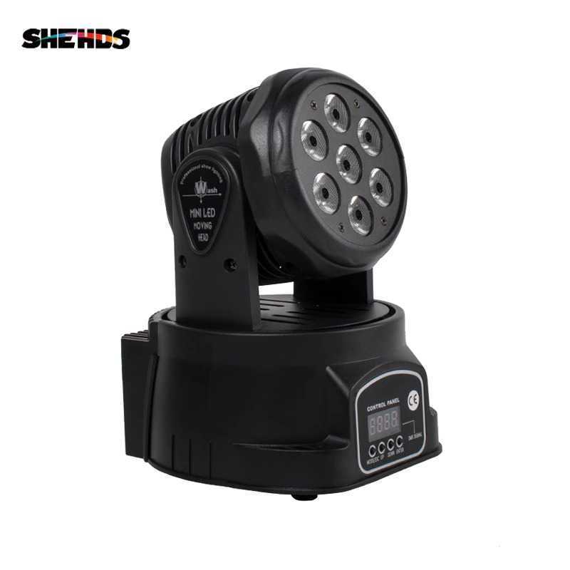 Jual GLO - SHEHDS Lampu Sorot LED RGB Disco DJ Moving Head DMX 10W ...