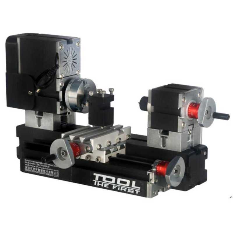 Jual Glo - Tool The First Mesin Bubut Mini Lathe Wood Metalworking 60w ...