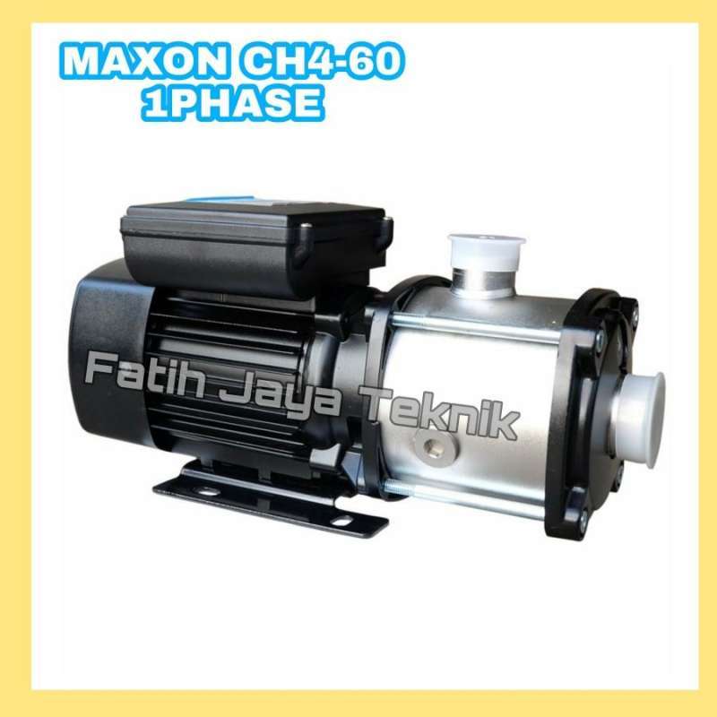 Jual Pompa air Booster Maxon CH4-60 1 Phase 220V Pompa Air Pendorong di ...