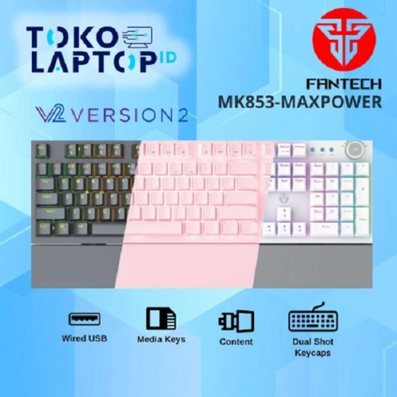 Jual Fantech MK853 Maxpower Mechanical Gaming Keyboard di Seller ...