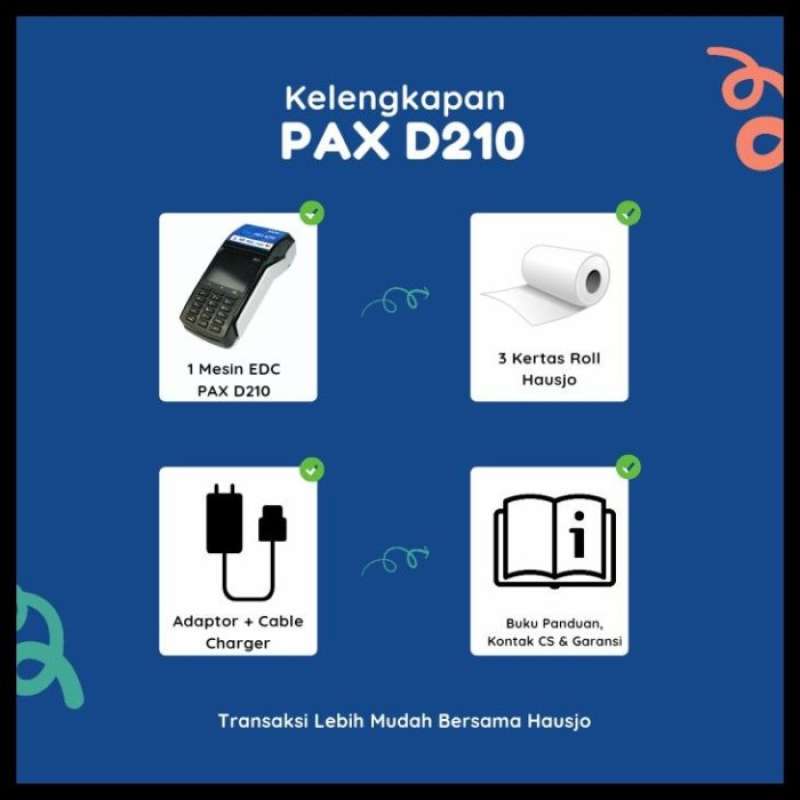 Jual New|terbaru|ori| Edc Pax D210 Hausjo Harga Special Di Seller ...