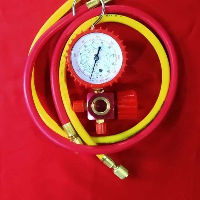 Jual 1 SET Manifold Single R22 R410A R32 Dll di Seller Hylvan Jaya Part - Karangraharja, Kab ...