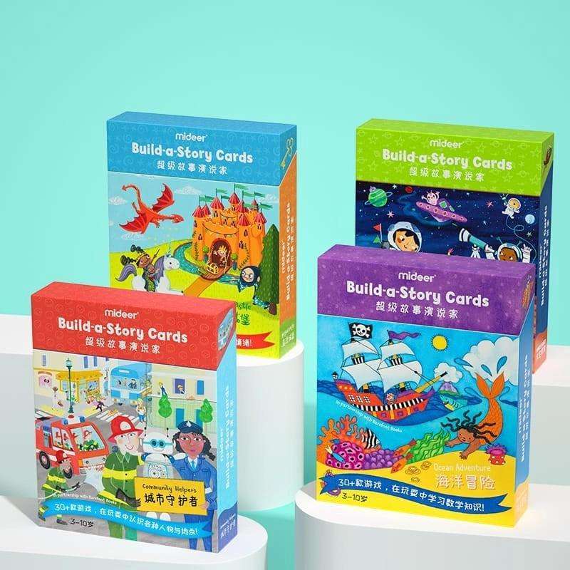 Jual mideer build a story cards kartu cerita anak kreatif story telling ...