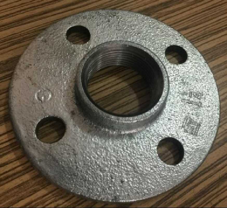 Jual Flange Besi Galvanis 2 drat 10k (G) flens floor threaded GIP ulir ...