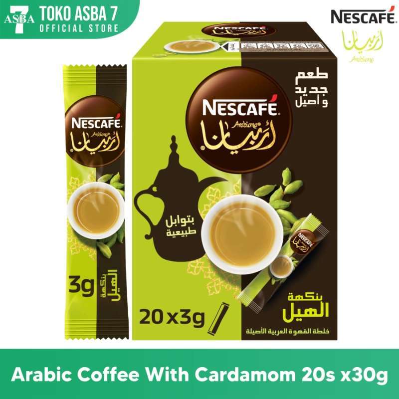 Jual Nescafe Arabic Coofe With Cardamom 20s Di Seller Toko Asba7 ...