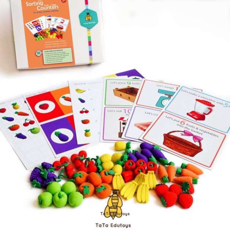 Jual Super Sorting Counters Fruits & Vegetables | Edukasi| Tata Edutoys ...