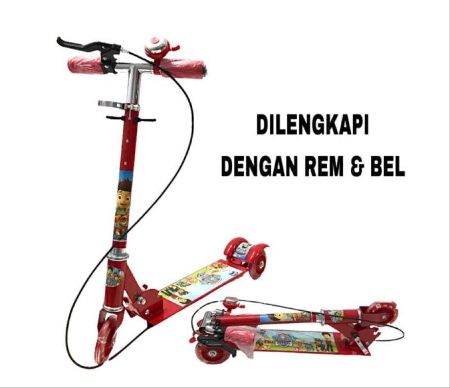 Jual SKUTER ANAK RODA 3 / OTOPED / SCOOTER 3 RODA / SKUTER KARAKTER ...