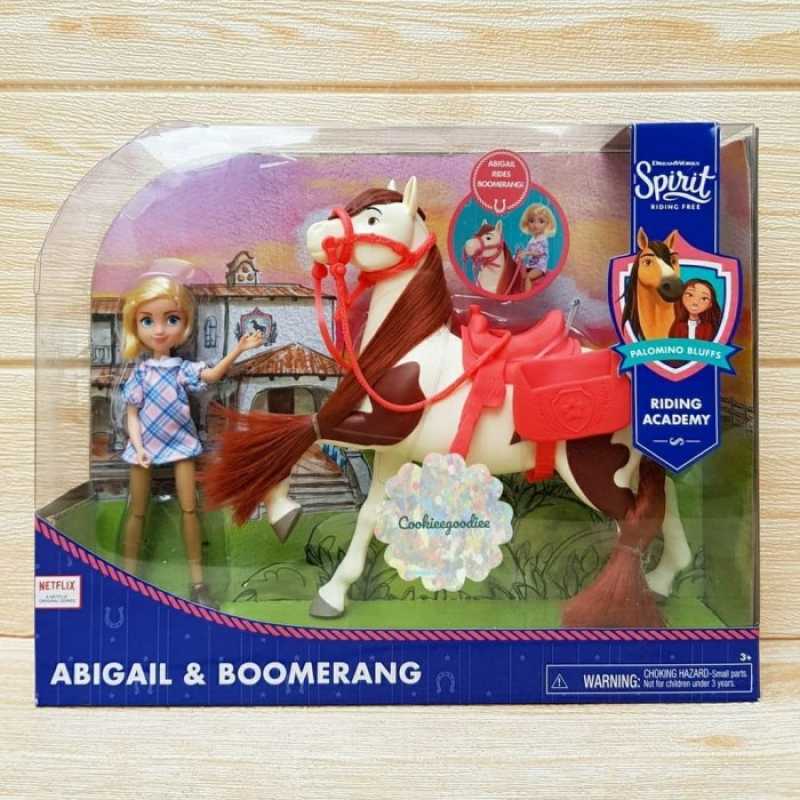 Jual Spirit Riding Free Collector Doll & Horse - Abigail & Boomerang di ...