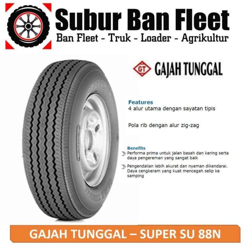 Jual Ban Truk Gt Super 8.25-16 14pr Ban Bus Truk 825 - 16 Gajah Tunggal ...