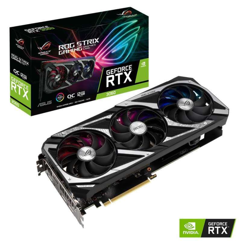 Jual ASUS ROG STRIX RTX 3060 12GB GDDR6 di Seller B ZONES - Kota Malang ...