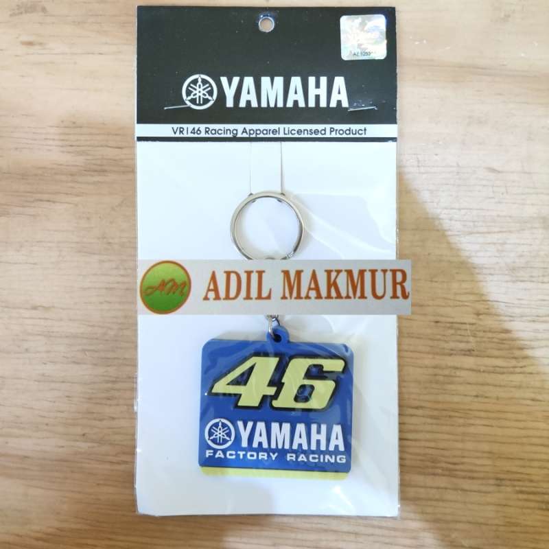 Jual GANTUNGAN KUNCI - KEY CHAIN 01 YFR VR46 VALENTINO ROSSI ASLI ...