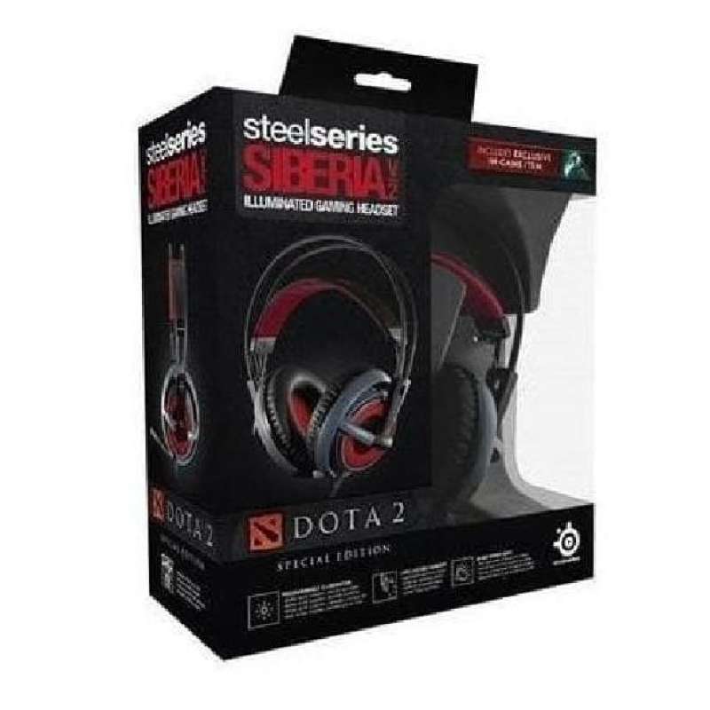 Jual Steelseries (ss) Siberia V2/v 2 Dota 2/dota2 Gaming Headset With ...