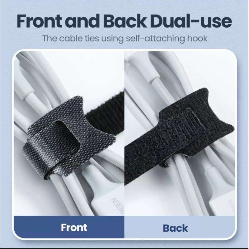 Promo Ugreen Velcro Kabel Organizer Winder Cord 3pcs Pengikat 20245-p3 ...