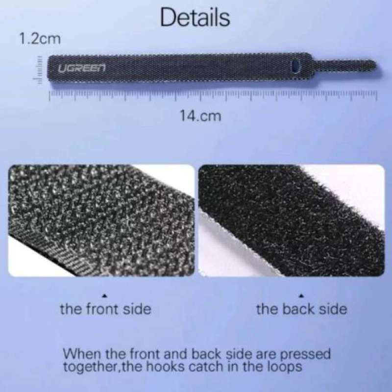 Promo Ugreen Velcro Kabel Organizer Winder Cord 3pcs Pengikat 20245-p3 ...