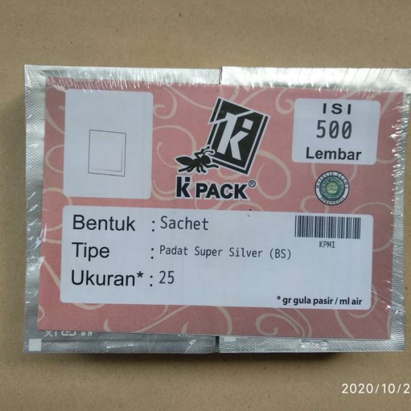 Promo Sachet full foil 25gr (8x12) Diskon 55% di Seller CobanBaith ...