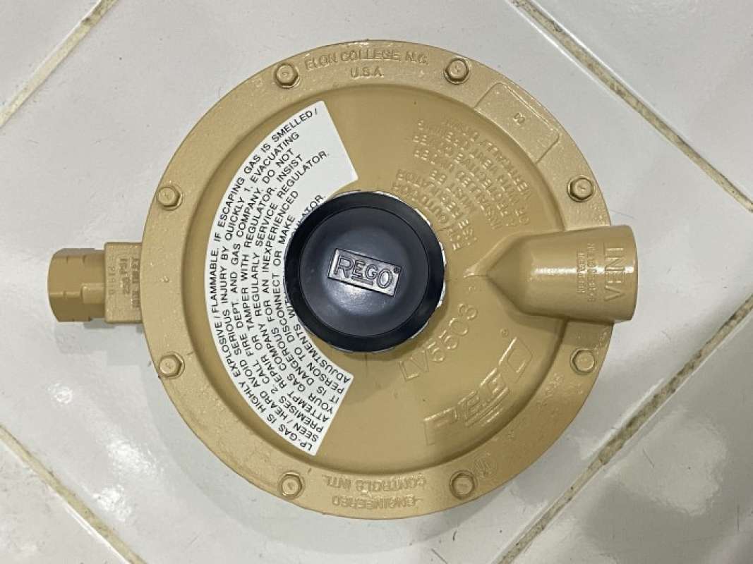 Promo REGO Low Pressure Regulator LPG LV 5503 C4 - Single Stage Diskon ...