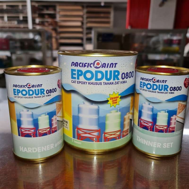 Promo Cat Lantai / Cat Epodur 0800 / Cat Epoxy Khusus Tahan Zat Kimia ...