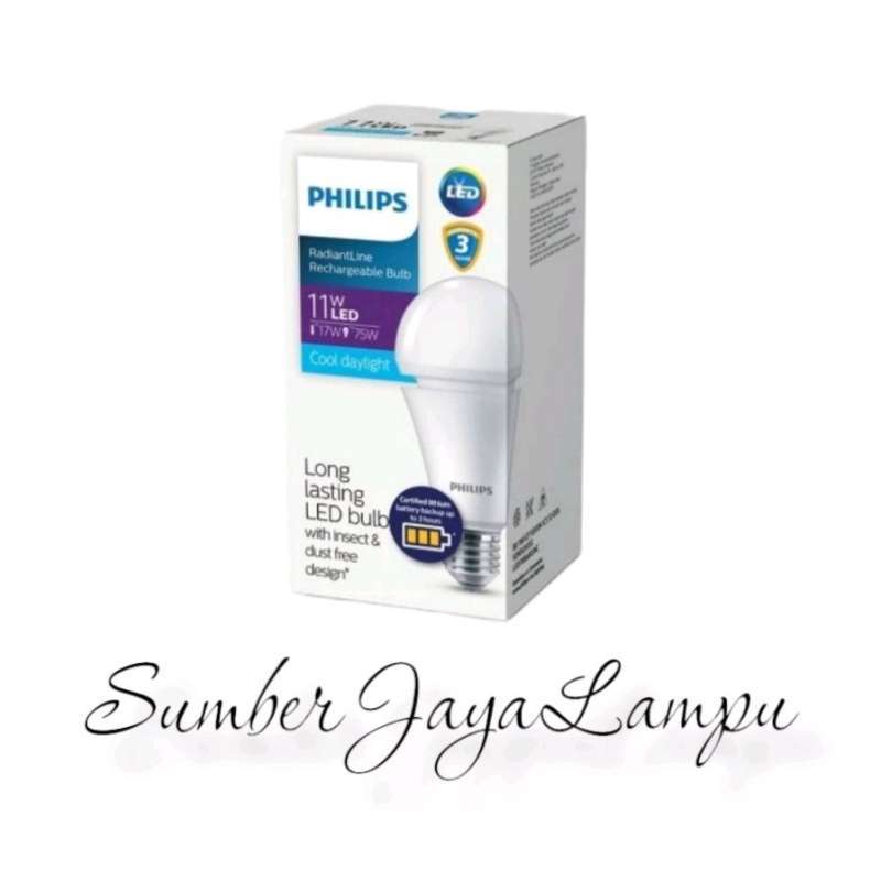 Promo lampu LED Philips emergency 11 Watt Diskon 12% di Seller Sumber ...