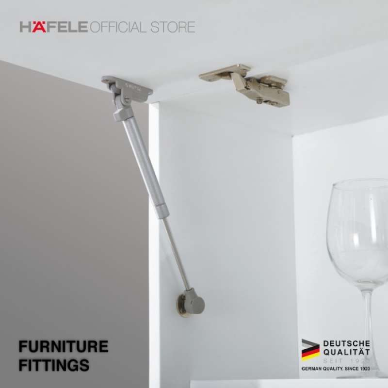 Promo Hafele Gas-filled Lid Stay 100 N - Engsel Hidrolik / Pneumatic ...