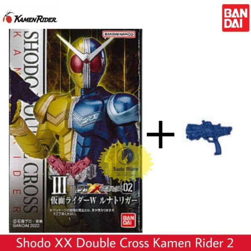 Promo Bandai Shodo XX Double Cross Kamen Rider 2 W Luna Trigger + Part Diskon 1% di Seller TOL ...