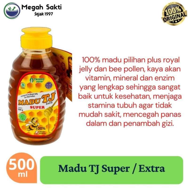 Jual Madu TJ SUPER atau TJ EXTRA / Madu Super Tresnojoyo / TJ SUPER 500 ...