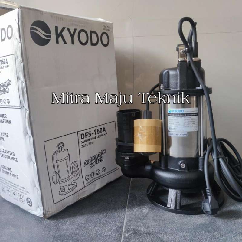 Jual POMPA CELUP KYODO DFS-750A AUTO POMPA CELUP AIR KOTOR 1HP 3INCH di ...