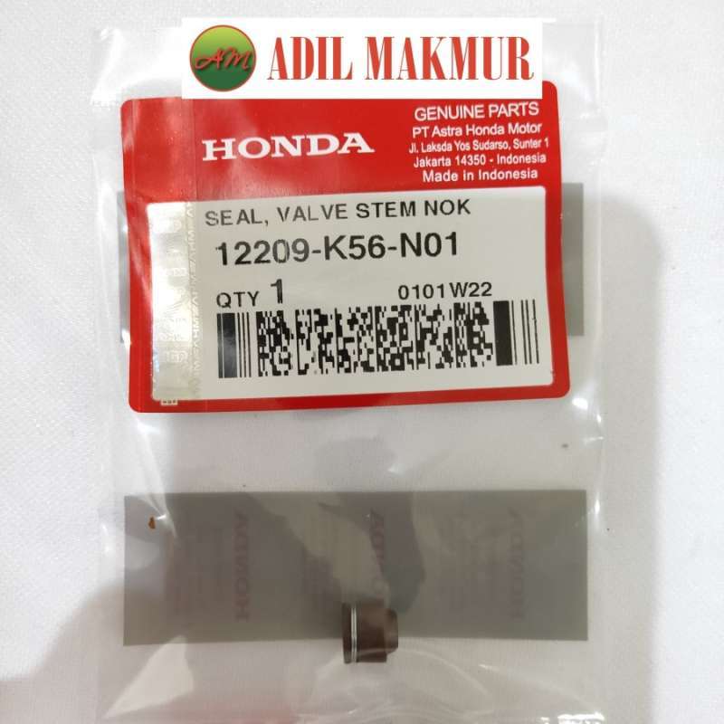 Jual Seal Sil Klep 12209-k56-n01 Genio, Beat Sporty Street Fi Esp ...