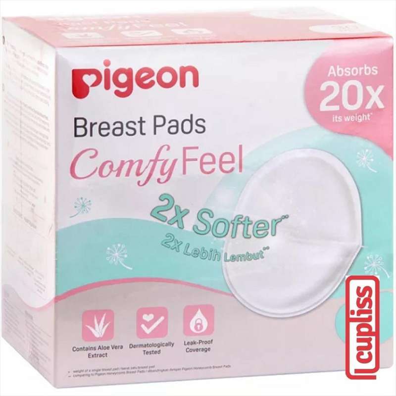 Jual PIGEON Breast Pads Pad Comfy Feel 30 pcs ComfyFeel 30pcs di Seller ...