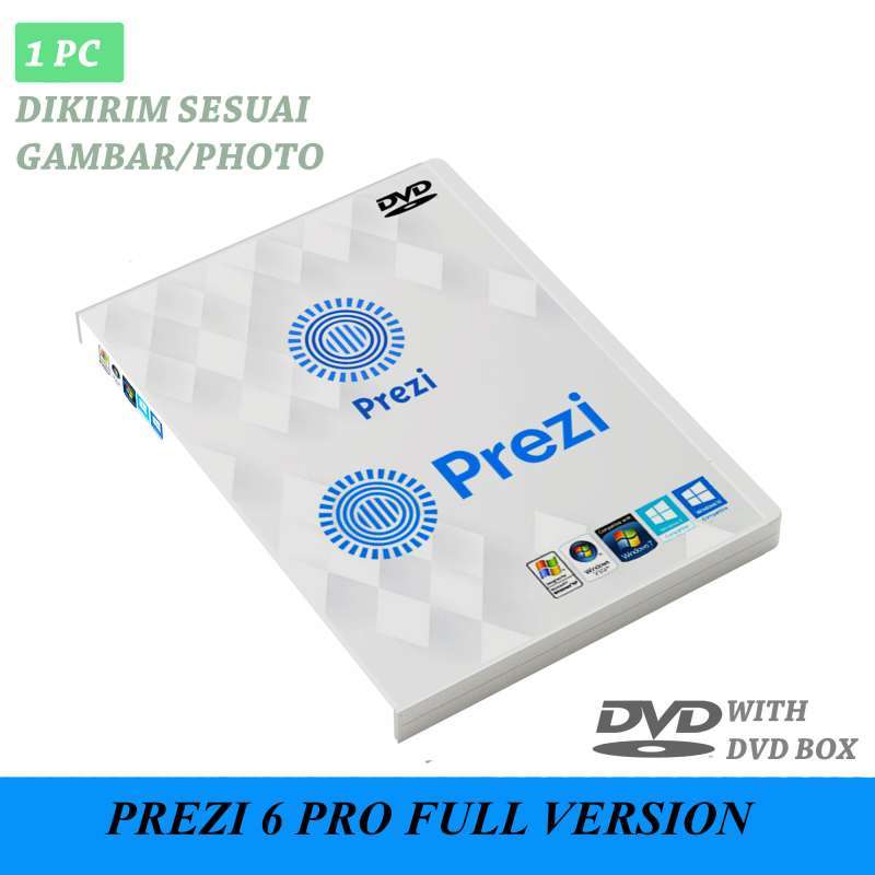 Jual Prezi Pro 6 Software Aplikasi Presentasi with Tutorial Dasar ...