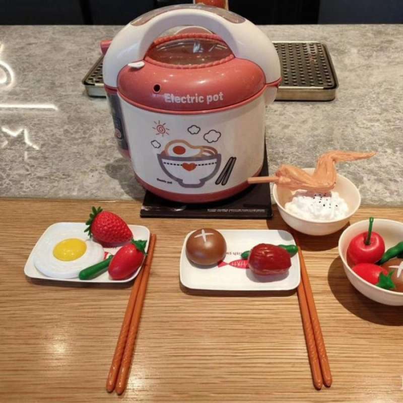 Promo Pretend Play Rice Cooker Diskon 28% Di Seller Toys Tys ...