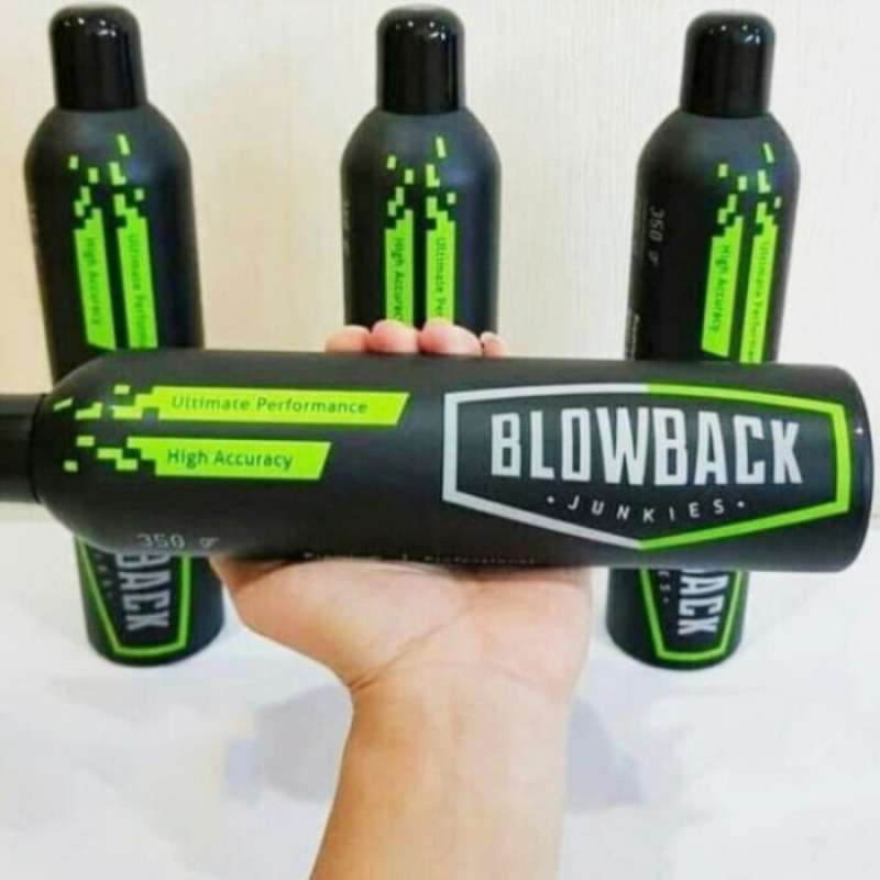 Jual GAS CO2 BLOWBACK AIR SOFT GREEN GAS JUNKIES GAS AIRSOFT di Seller ...