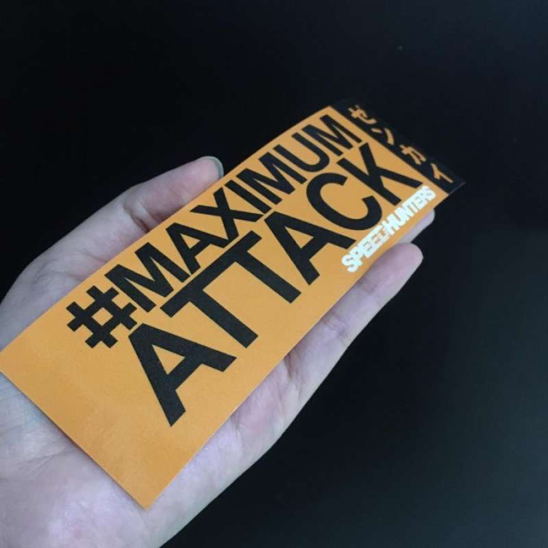 Jual Sticker Mobil SPEEDHUNTERS MAX di Seller Juniperr Shop - Wanasari ...