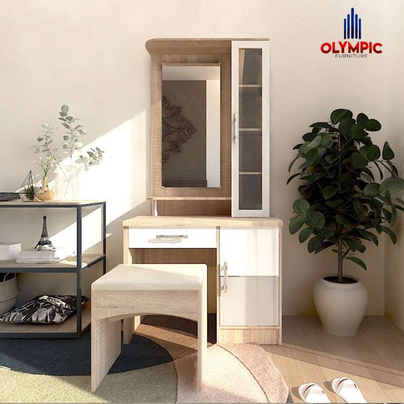 Jual meja rias minimalis murah seri NAVARO merk OLYMPIC di Seller Ami ...