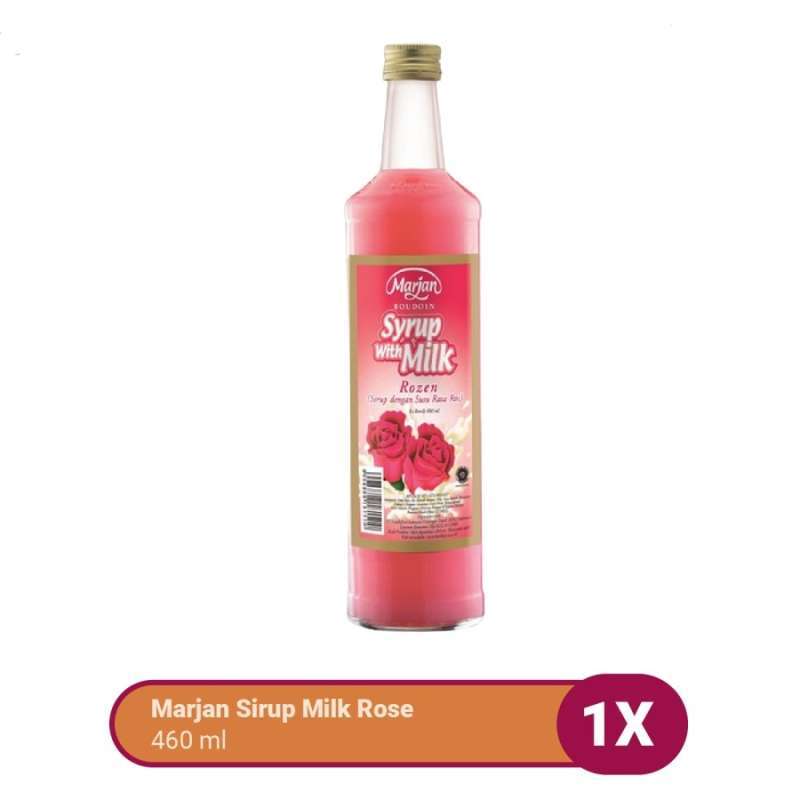Jual Sirup Susu Rozen Marjan Syrup With Milk 460ml Di Seller Lattebless ...